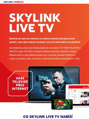 Skylink Live TV | CZ 01/2018 | Skylink TV