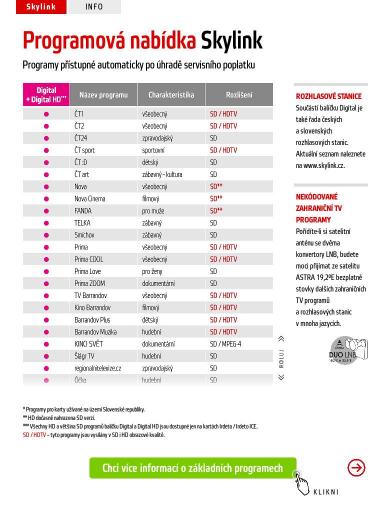 CZ 26/2015 | Skylink TV